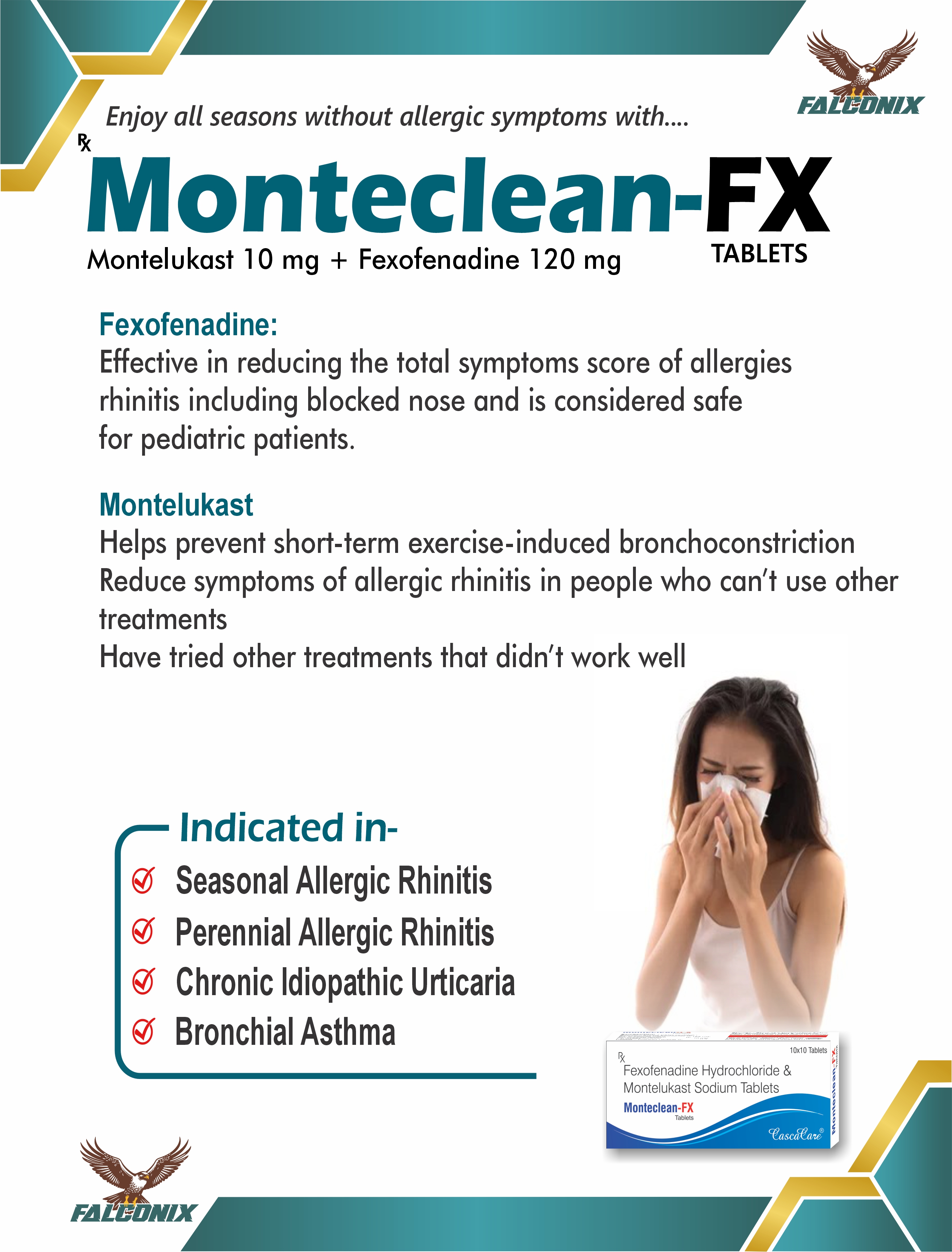 Cascacare Pvt. Ltd. - Monteclean FX Tab