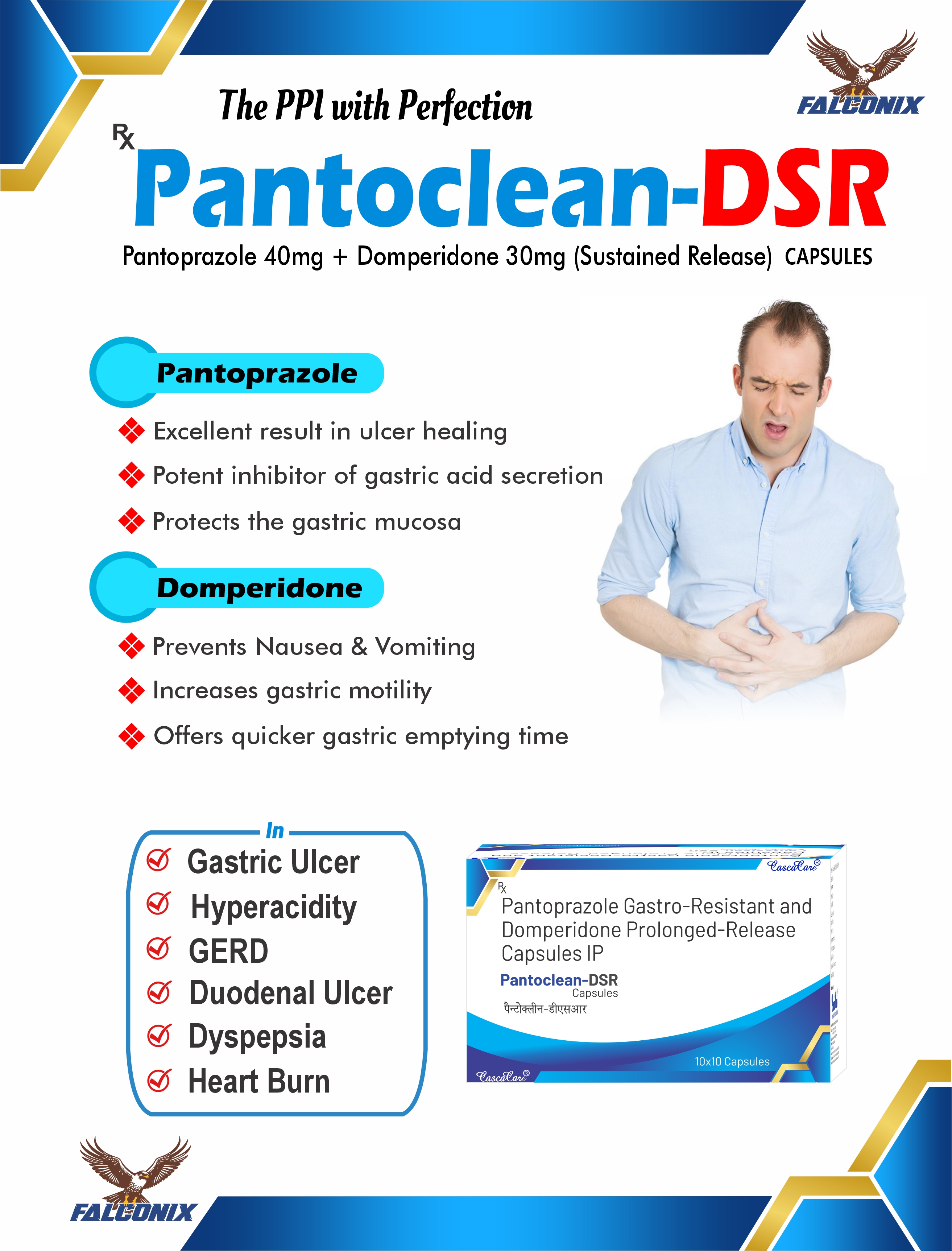 Cascacare Pvt. Ltd. - Pantoclean DSR Cap